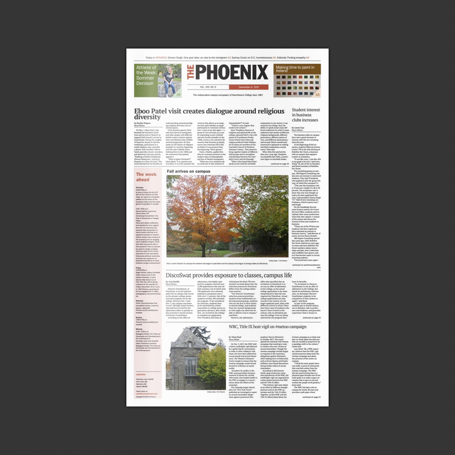 Print edition Oct 9th - The Phoenix