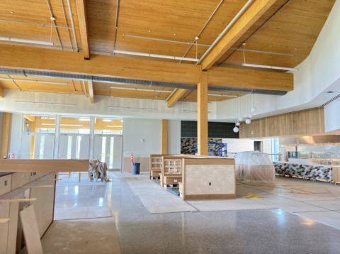 Campus Anticipates the Opening of the New Dining and Community Commons ...