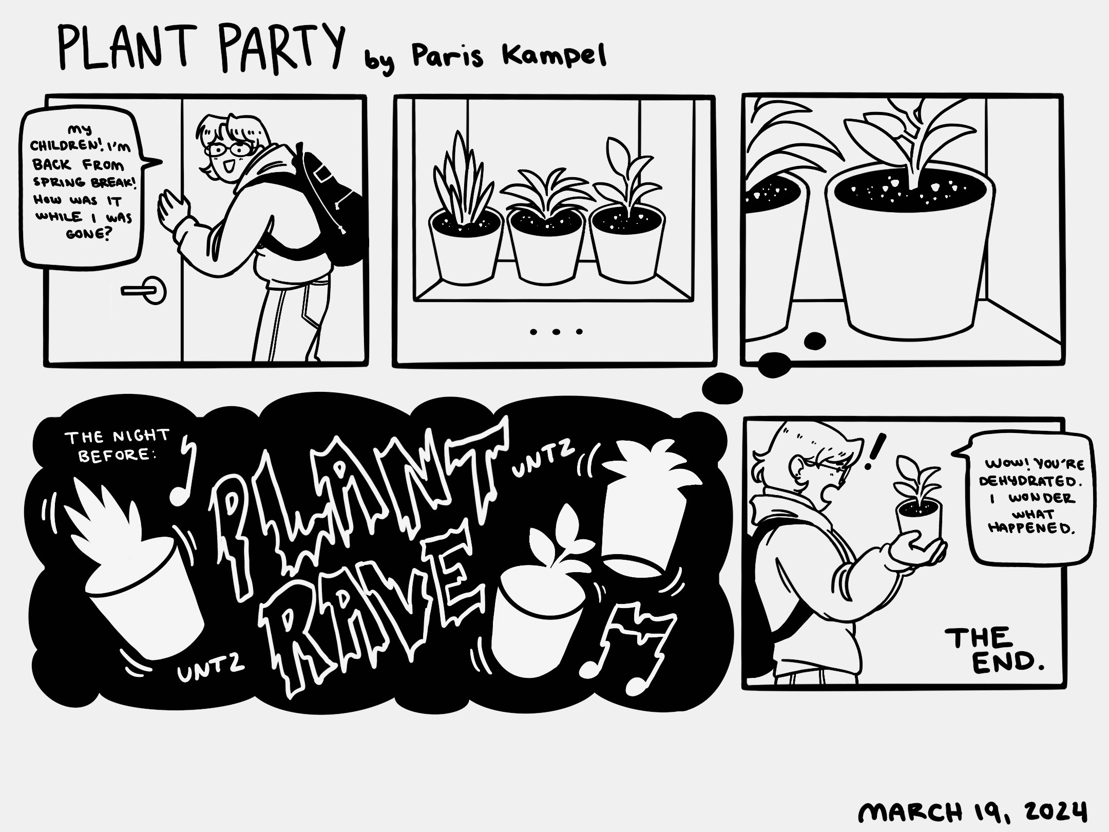Comic: Plant Party - The Phoenix