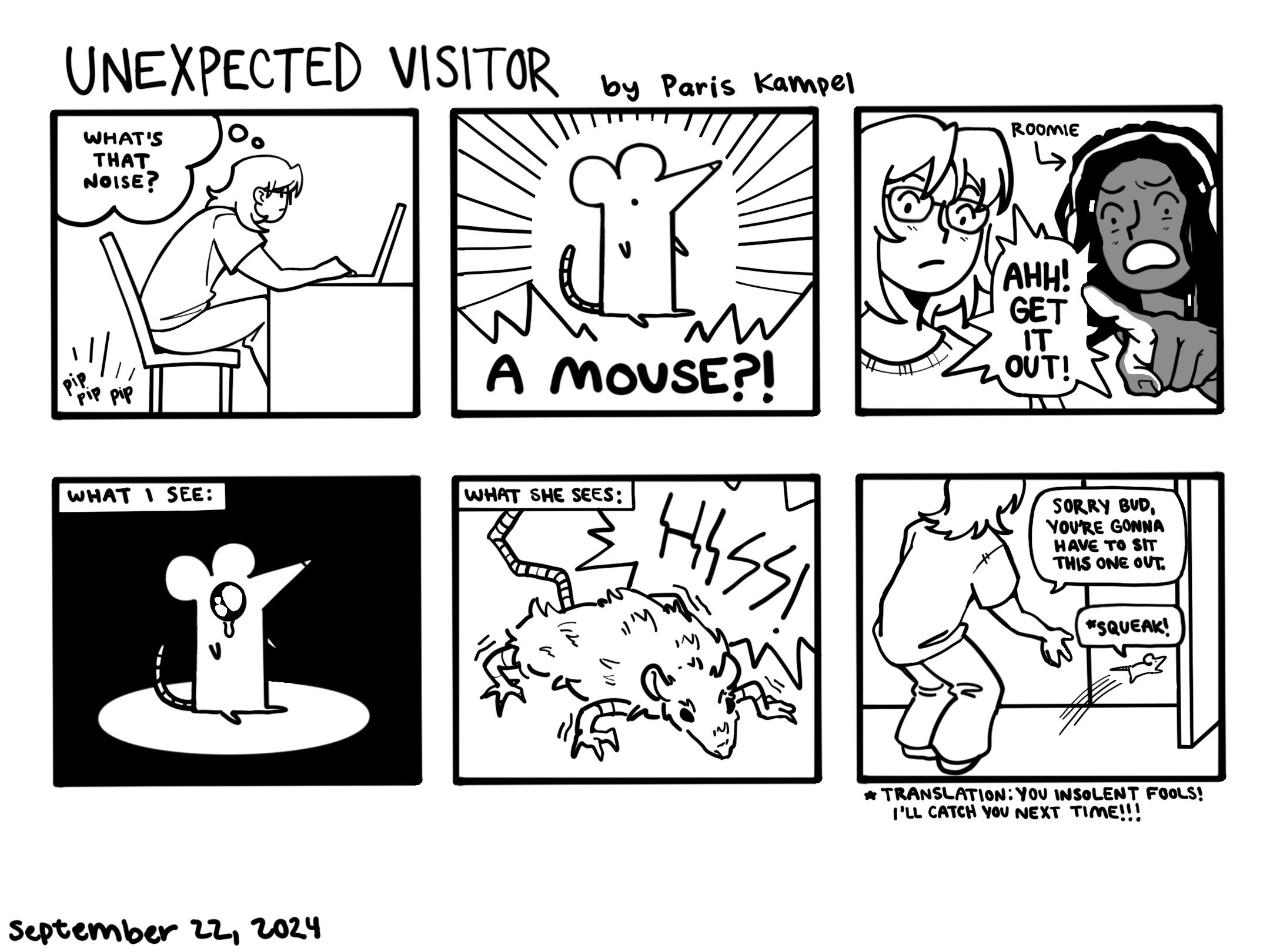 Comic: Unexpected Visitor - The Phoenix
